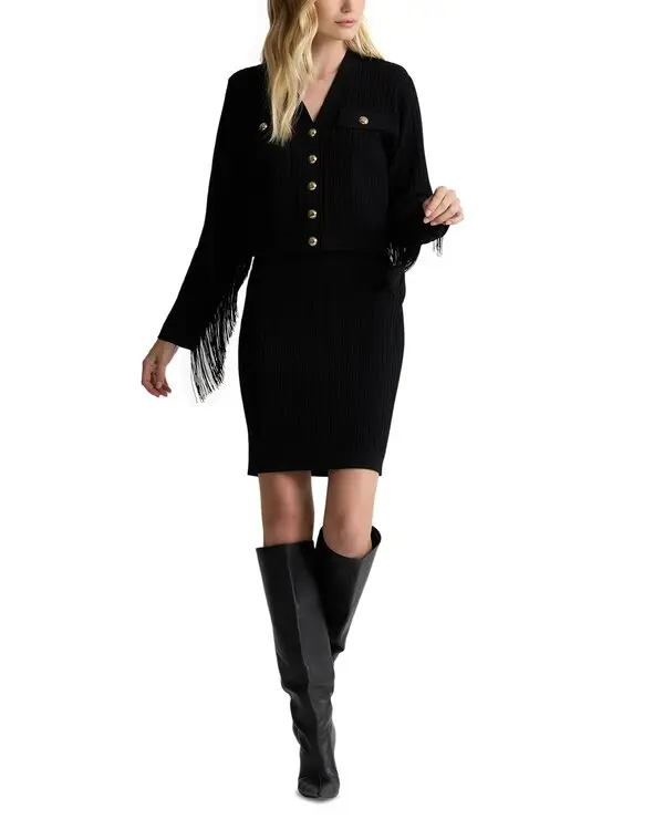 St. John Rib Knit Skirt