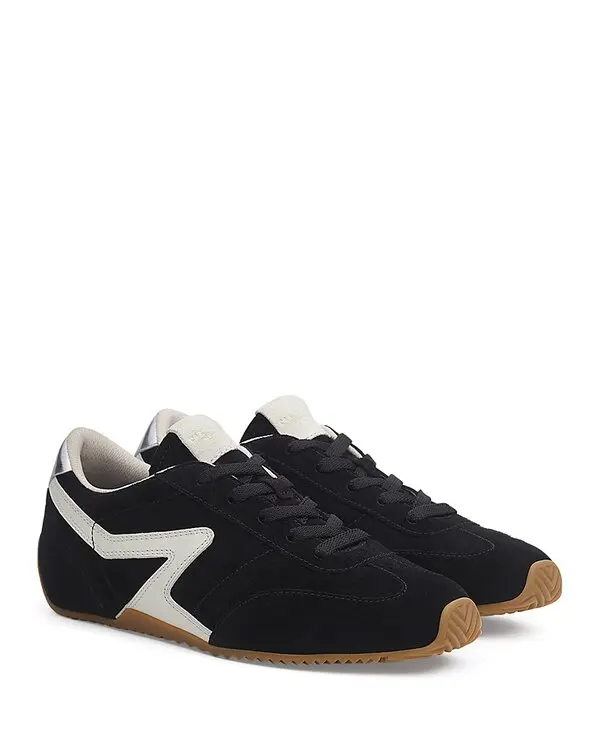 Rag & Bone Retro Running Sneakers - Black/white