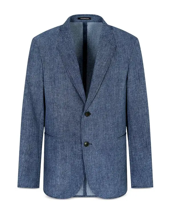 Emporio Armani Seersucker Blazer