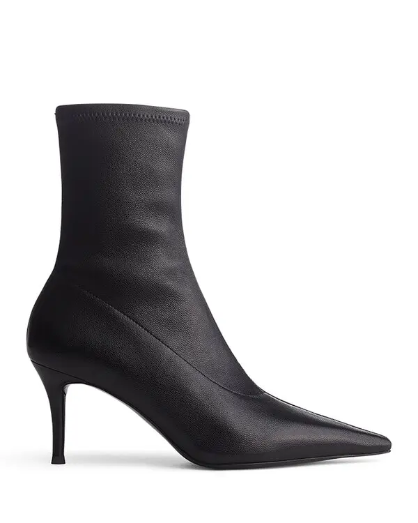 Rag & Bone Mercer Leather Sock Boots - Black