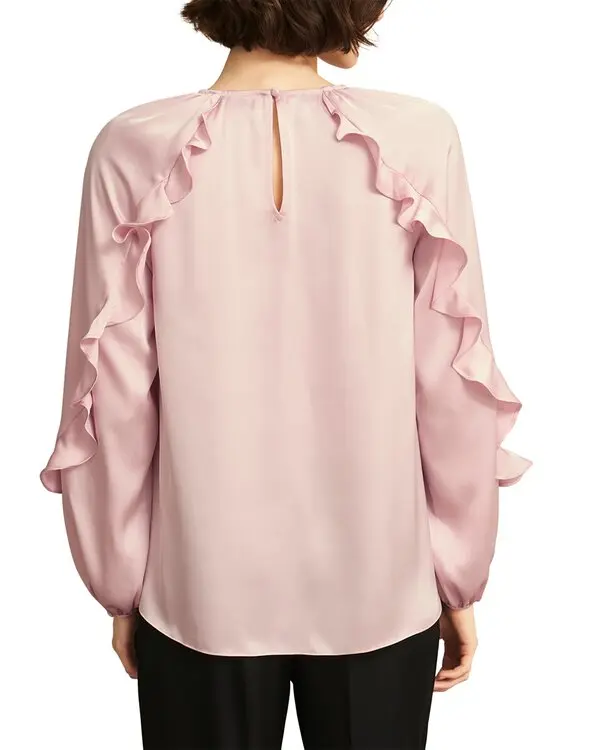 HOBBS LONDON Babbington Ruffled Top