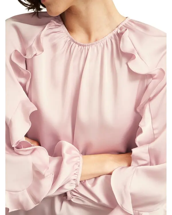 HOBBS LONDON Babbington Ruffled Top