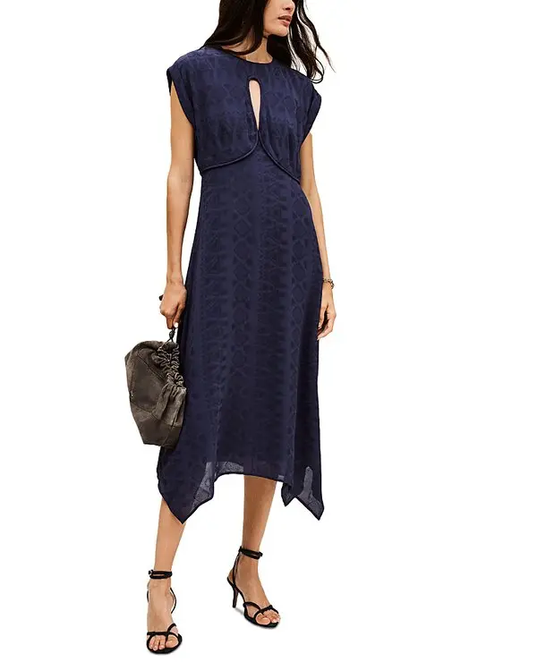 Ba&sh Inaia Midi Dress - Blue