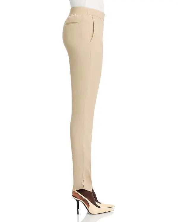 BOSS Tapria Slim Leg Pants - Light Beige