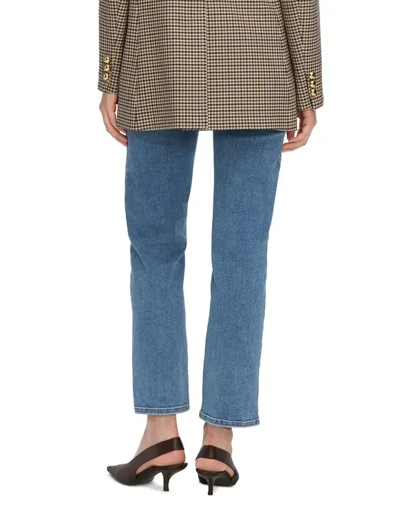 FRAME Le Sleek Straight High-rise Jeans