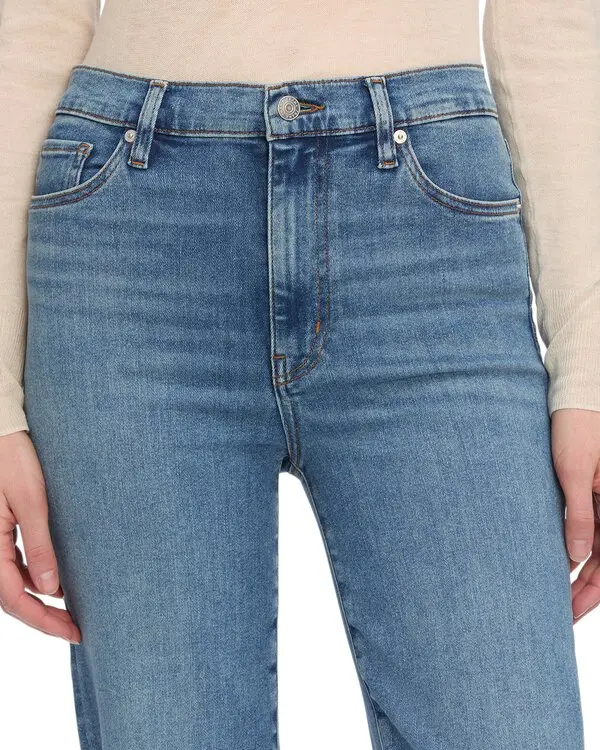FRAME Le Sleek Straight High-rise Jeans