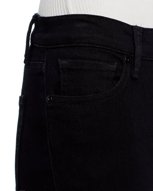 FRAME The Icon High Rise Flare Leg Jeans - Black