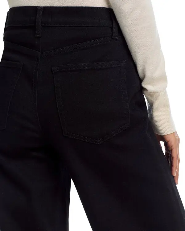 FRAME Le Slim Palazzo High-rise Jeans