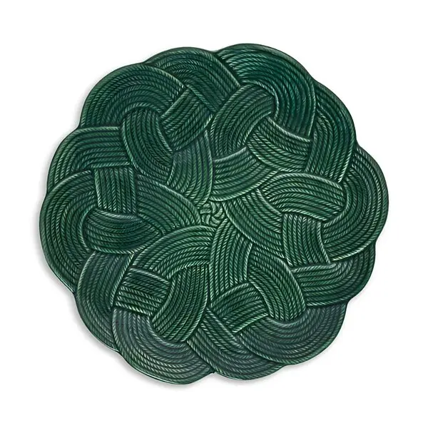 JULISKA Le Panier Mystic Knot Charger/platter - Basil