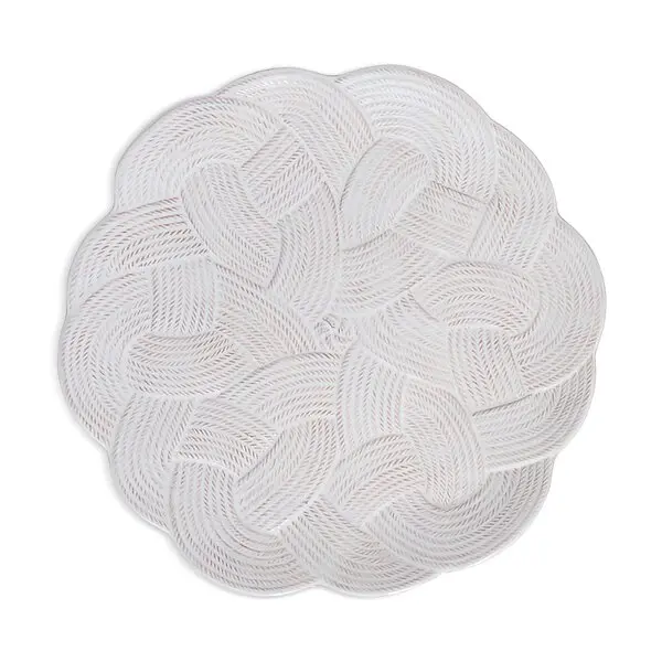 JULISKA Le Panier Mystic Knot Charger/platter - Whitewash