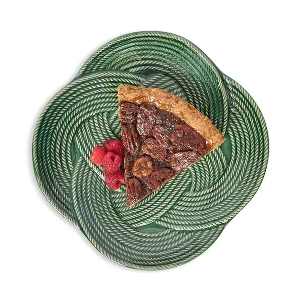 JULISKA Le Panier Mystic Knot Dessert/salad Plate - Basil