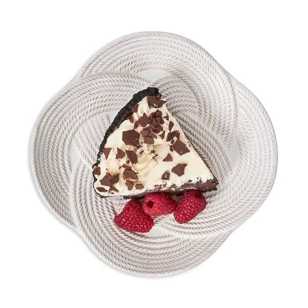 JULISKA Le Panier Mystic Knot Dessert/salad Plate - Whitewash