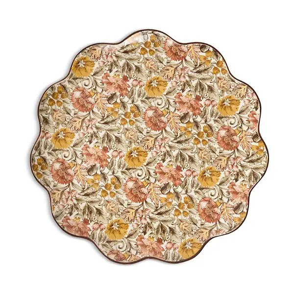 JULISKA Willa Charger/platter - Amber