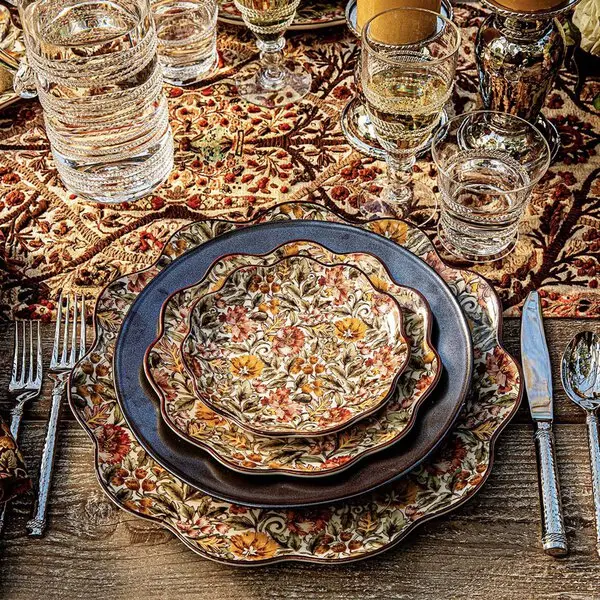 JULISKA Willa Cocktail Plates, Set Of 4
