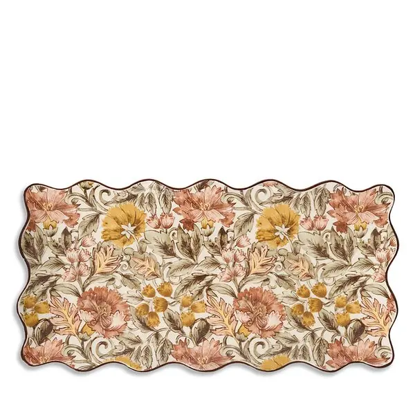 JULISKA Willa 16 Hostess Tray - Amber