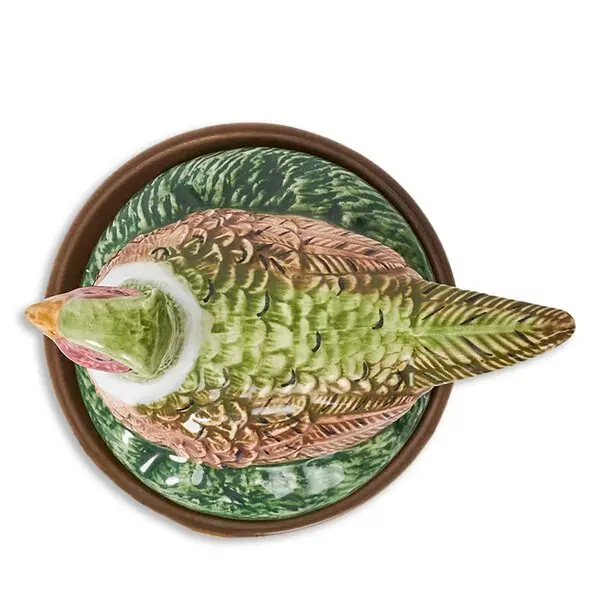 JULISKA Forest Walk Pheasant Bowl With Lid