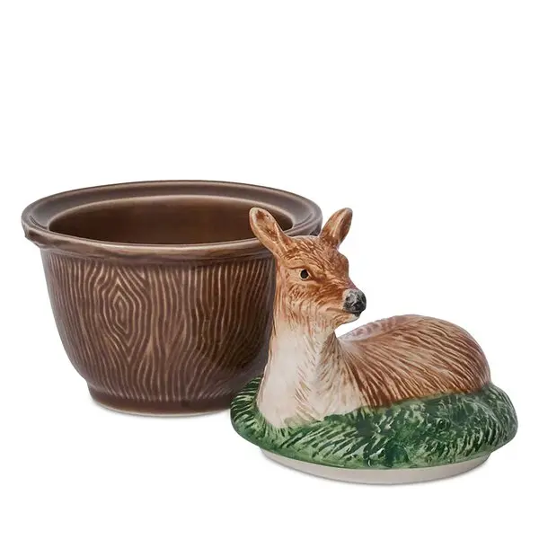 JULISKA Forest Walk Deer Bowl With Lid