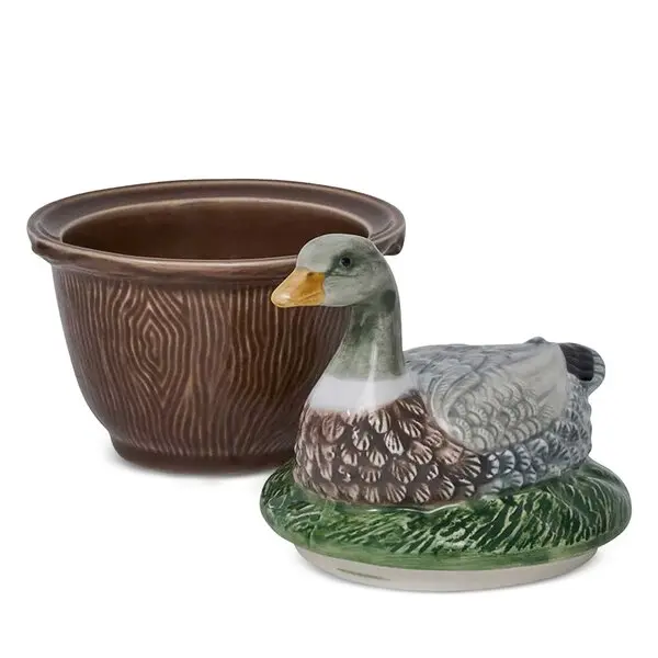 JULISKA Forest Walk Duck Bowl With Lid