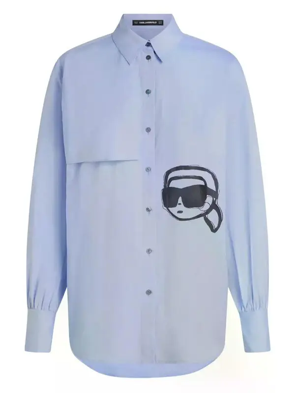 Karl Lagerfeld Ikon Print Shirt