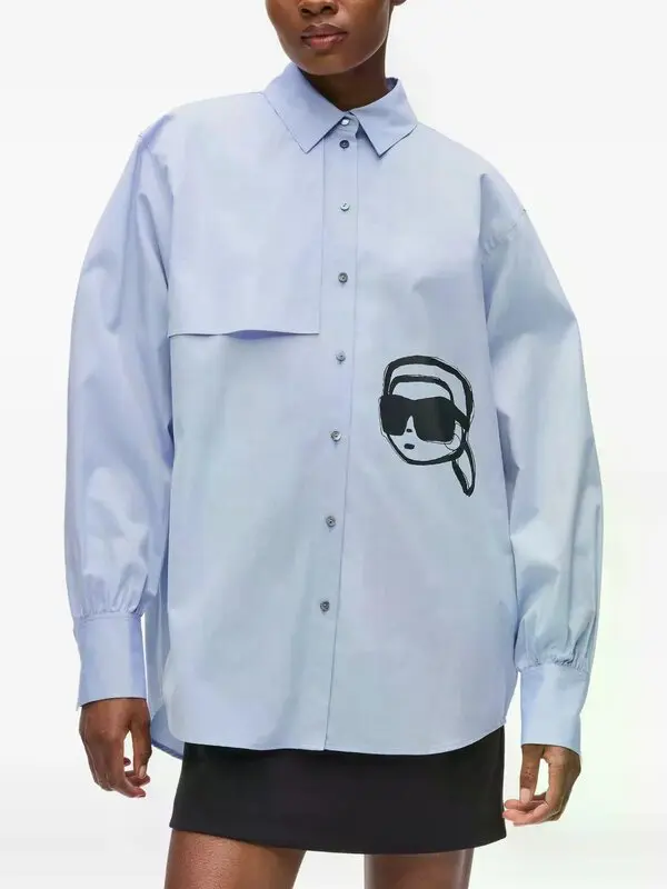 Karl Lagerfeld Ikon Print Shirt