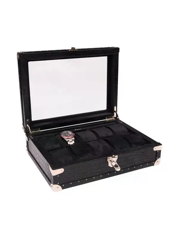 RAPPORT LONDON Brompton Optic Eight Watch Box - Black