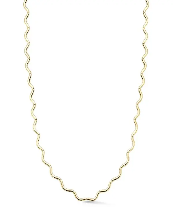 Bloomingdale'S 14k Yellow Wave Collar Necklace - Gold