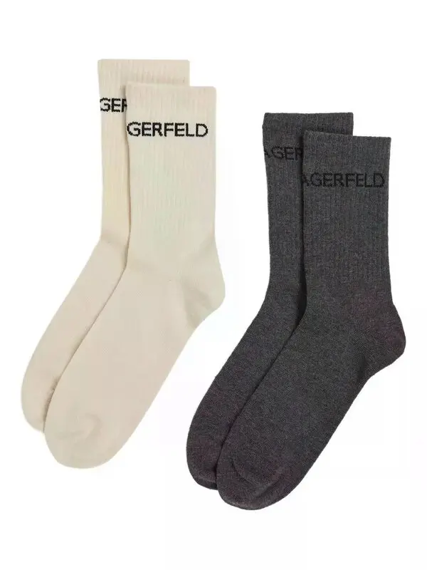 Karl Lagerfeld Logo-detail Ankle Socks