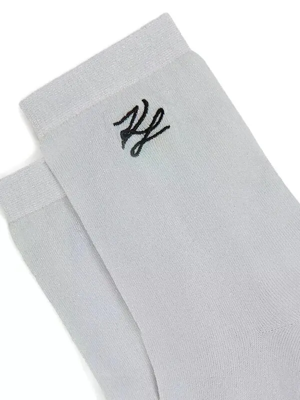 Karl Lagerfeld Autograph Lurex Socks