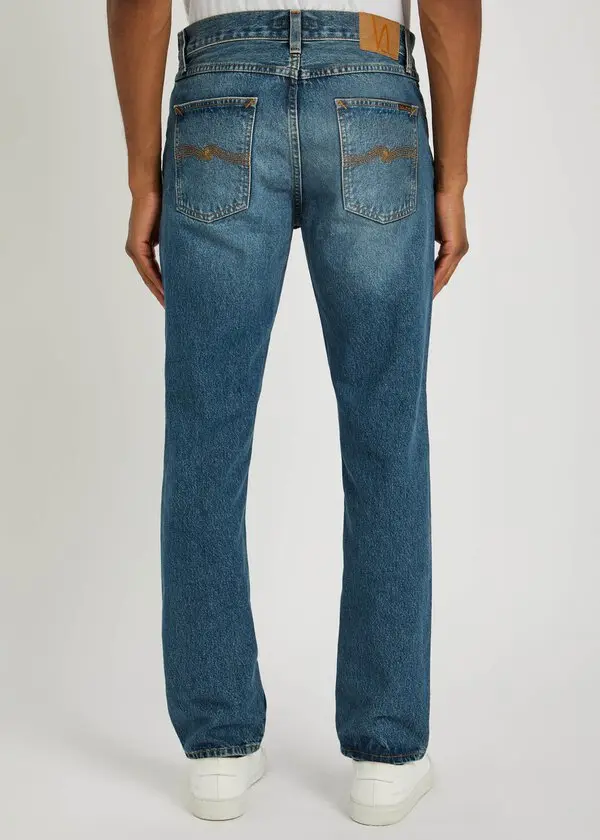 Nudie Jeans Gritty Jackson Straight-leg Jeans