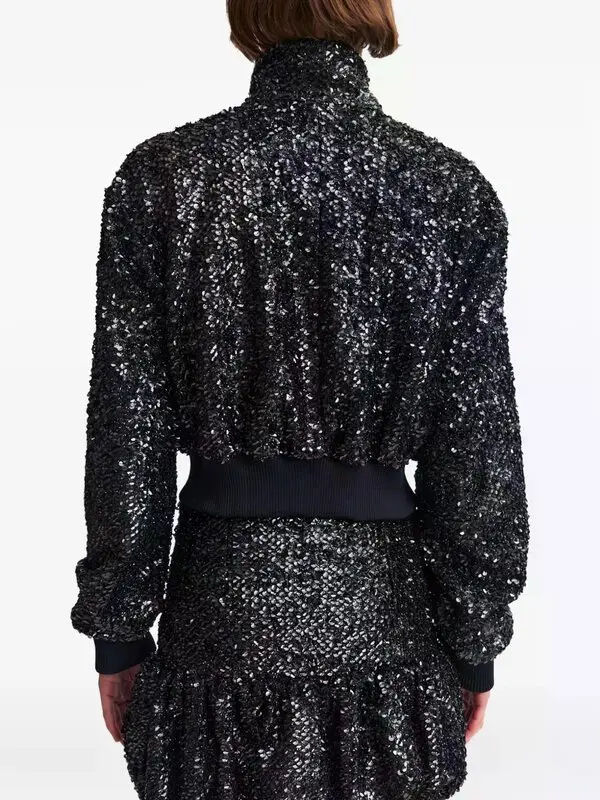 16Arlington Cosima Sequin Embellished Bomber Jacket