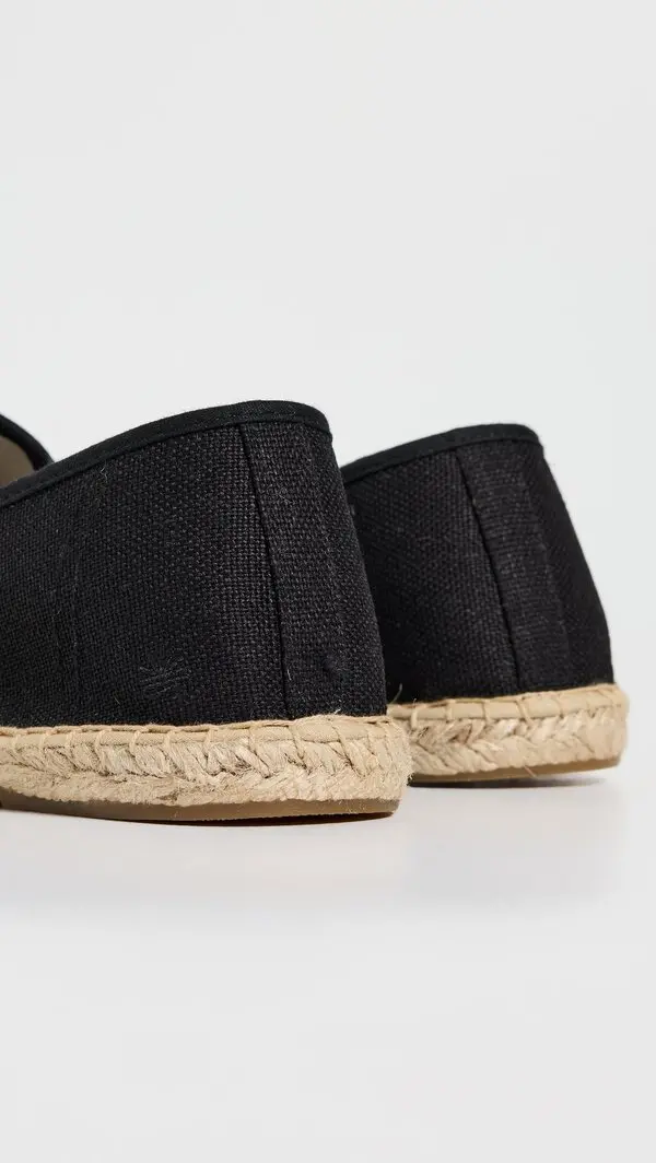 Soludos The Smoking Slipper Espadrilles - Noche Black