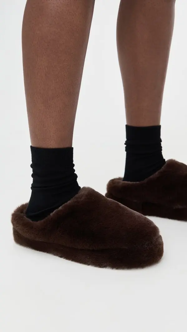 Apparis Misha Slippers - Espresso