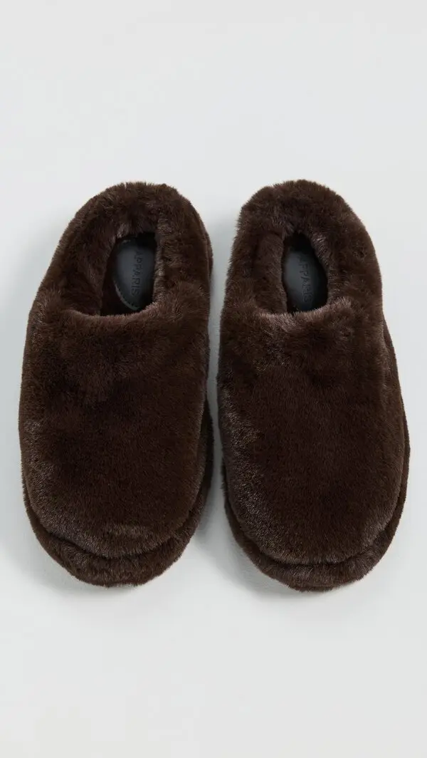 Apparis Misha Slippers - Espresso