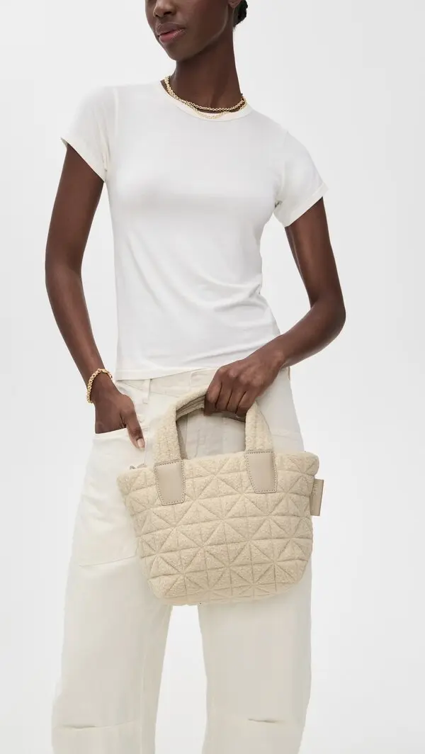 VEE COLLECTIVE Sherpa Mini Vee Tote