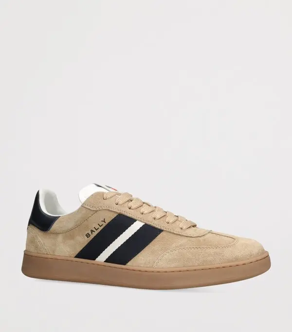 Bally Suede Roget Sneakers - Beige