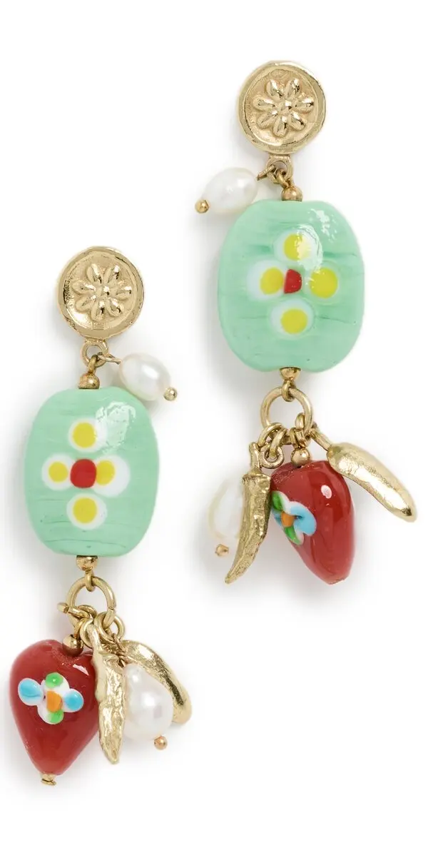 ALEMAIS Tesori Beads And Charm Earrings - Multi