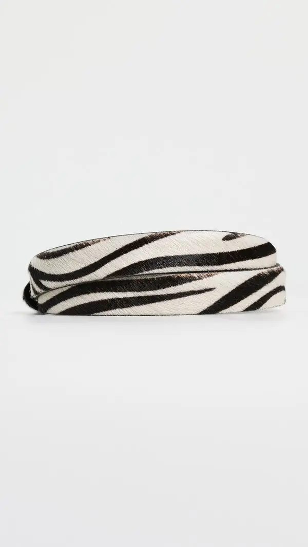 Anderson's Slim Print Pony Hair Leather Belt