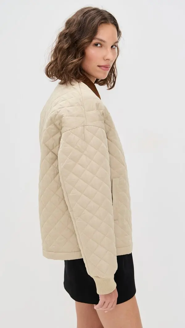 WAYF Quinn Quilted Barn Jacket