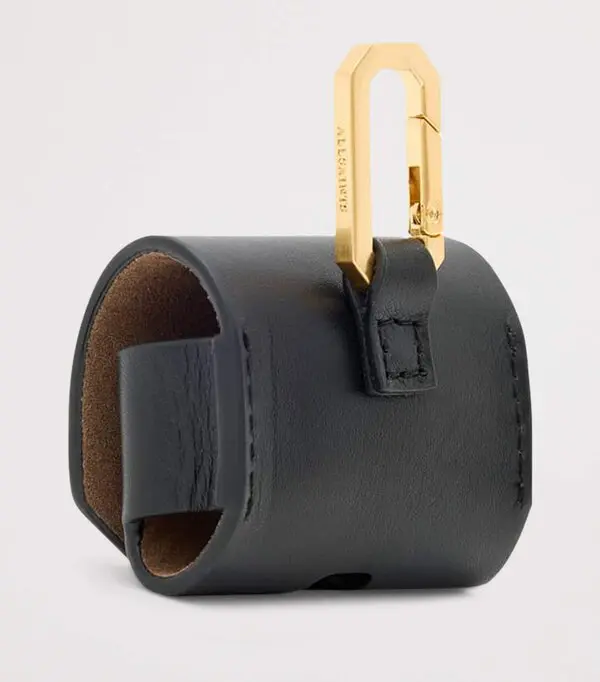 ALLSAINTS Leather Hex Airpods Case