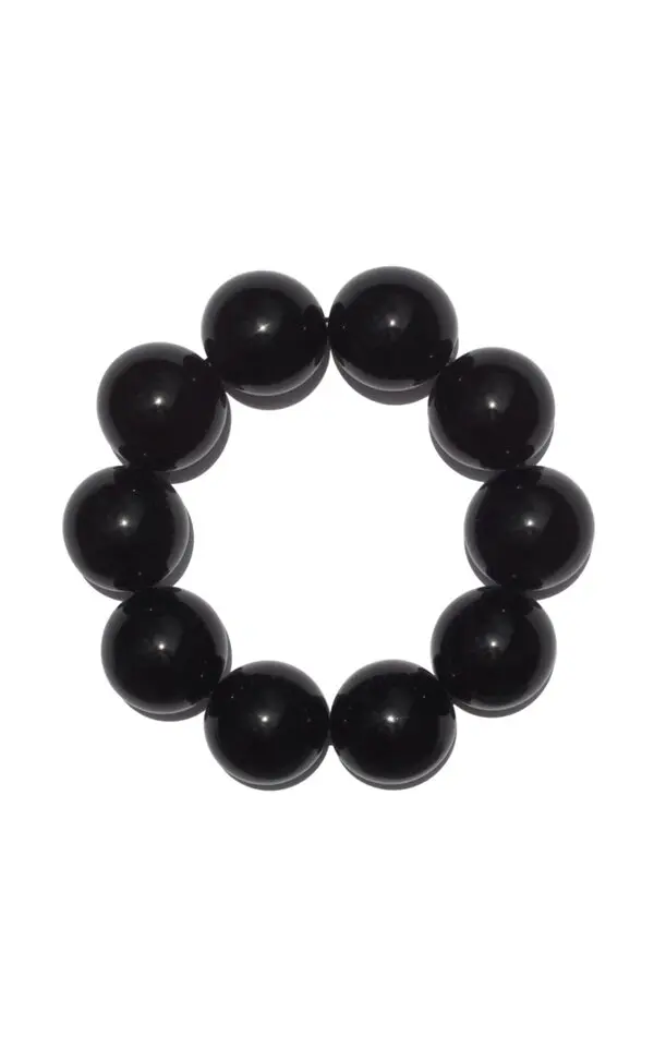 Vertigo Onyx Beaded Bracelet