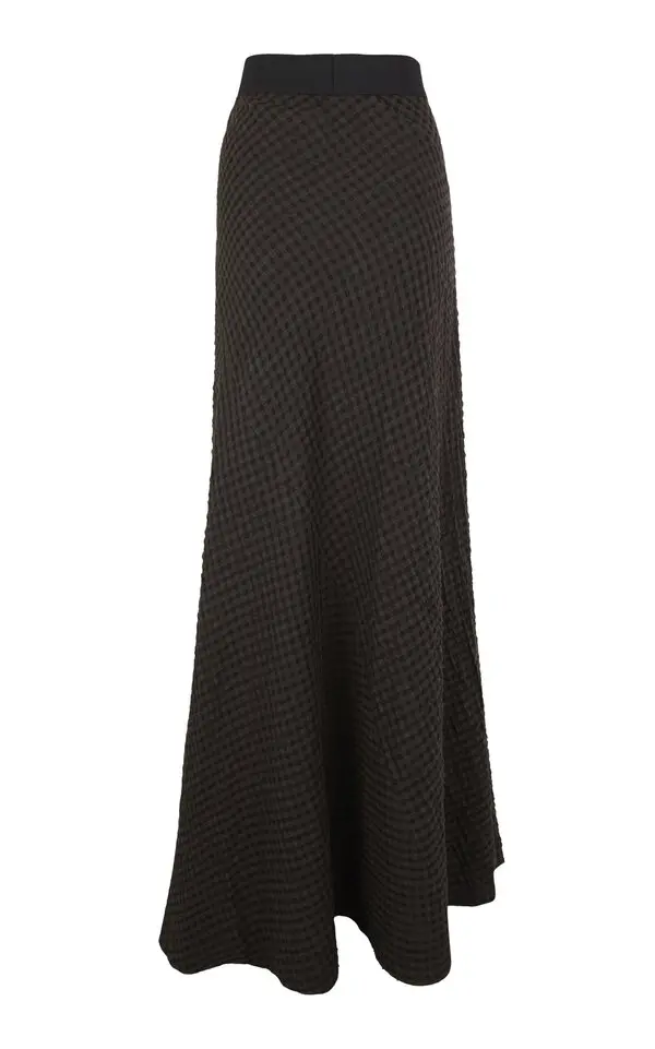 CORTANA Wool-blend Nuna Maxi Skirt