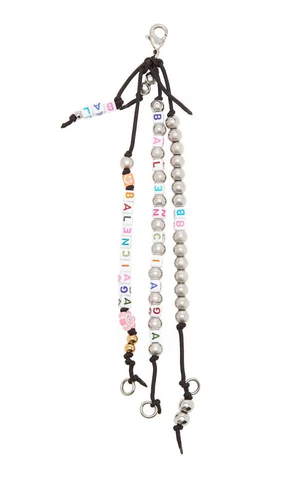 Balenciaga Beaded Keyring - Multi