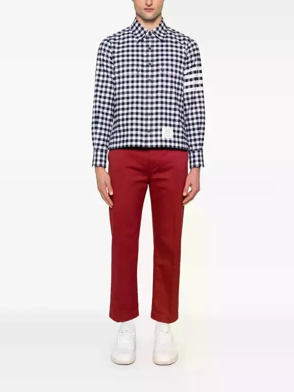 Thom Browne Gingham-pattern Shirt