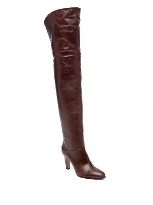 Chloé 80mm Eve Thigh-high Boots