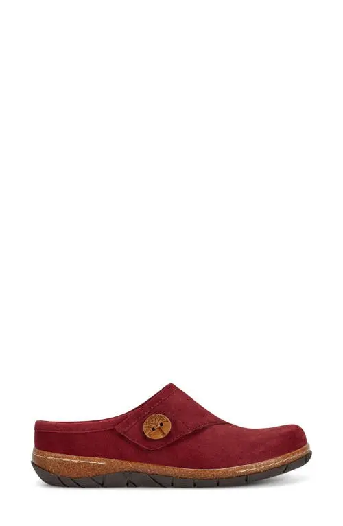EARTH® Ezra Clog - Dark Red