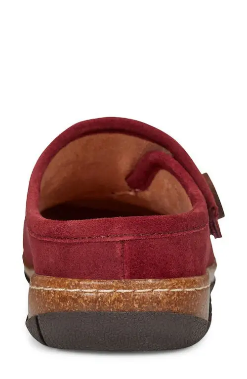 EARTH® Ezra Clog - Dark Red