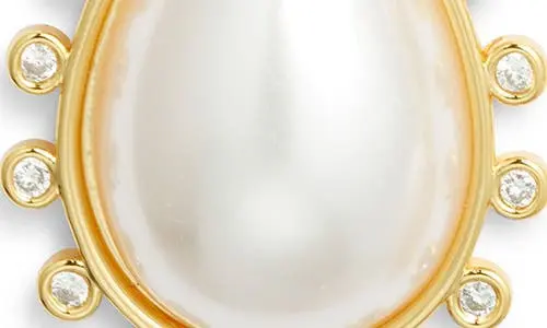 FRASIER STERLING Copenhagen Faux Pearl Drop Earrings