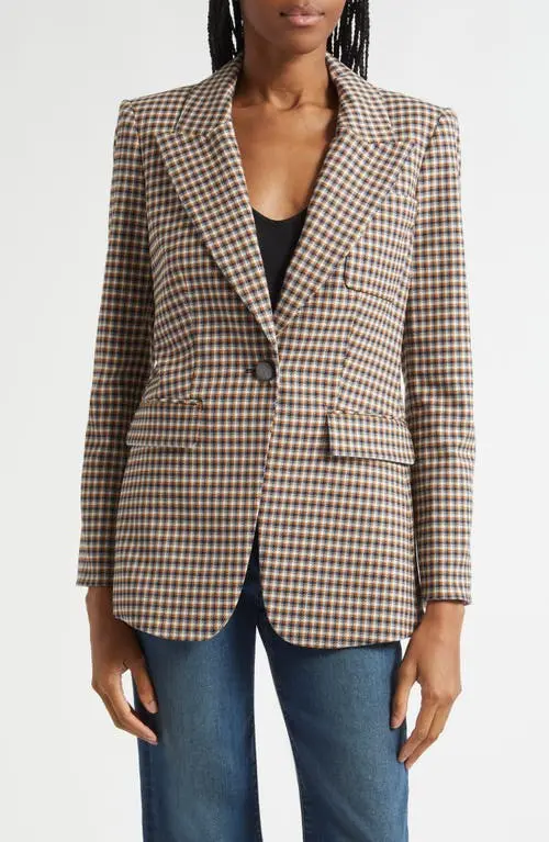 Veronica Beard Livvy Check Dickey Jacket