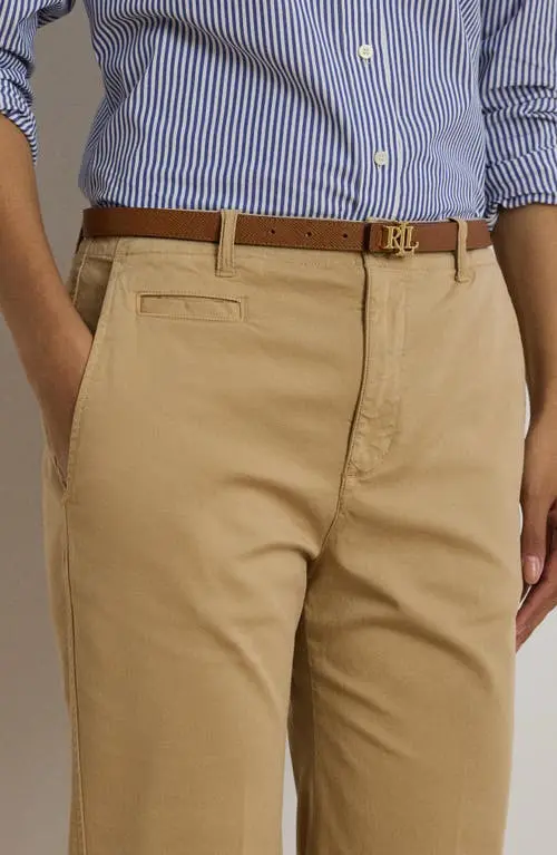 Ralph Lauren Kendis Stretch Cotton Chinos