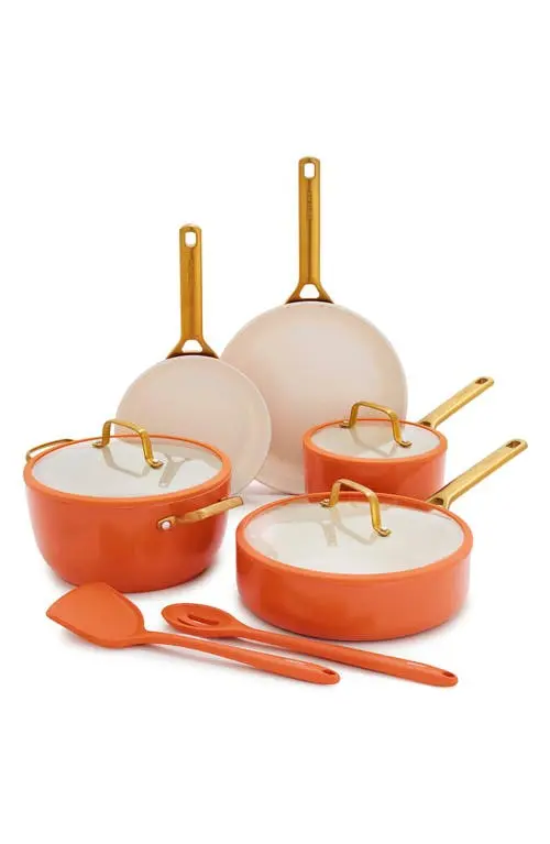 GREENPAN Reserve Pro 10-piece Ceramic Nonstick Cookware Set - Fall Harvest